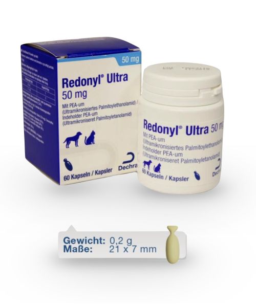 Redonyl® Ultra 50 mg – 60 Kapseln für Hunde & Katzen bei Hautproblemen ...