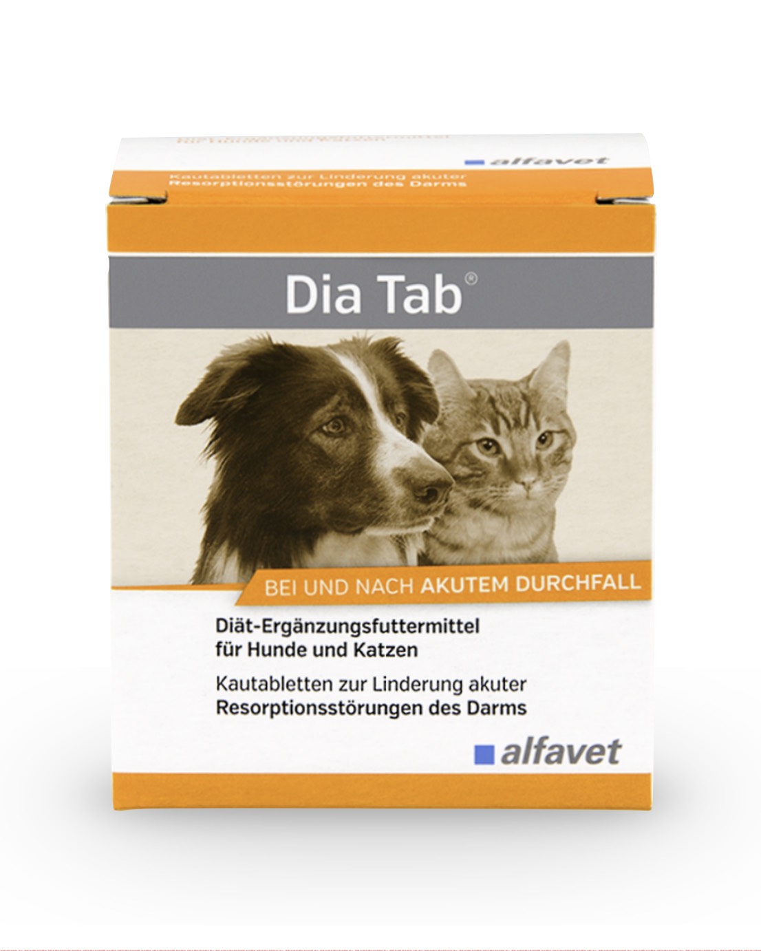 Alfavet Dia Tab 10 x 5,5 g – Kautabletten bei Durchfall für Hunde ...