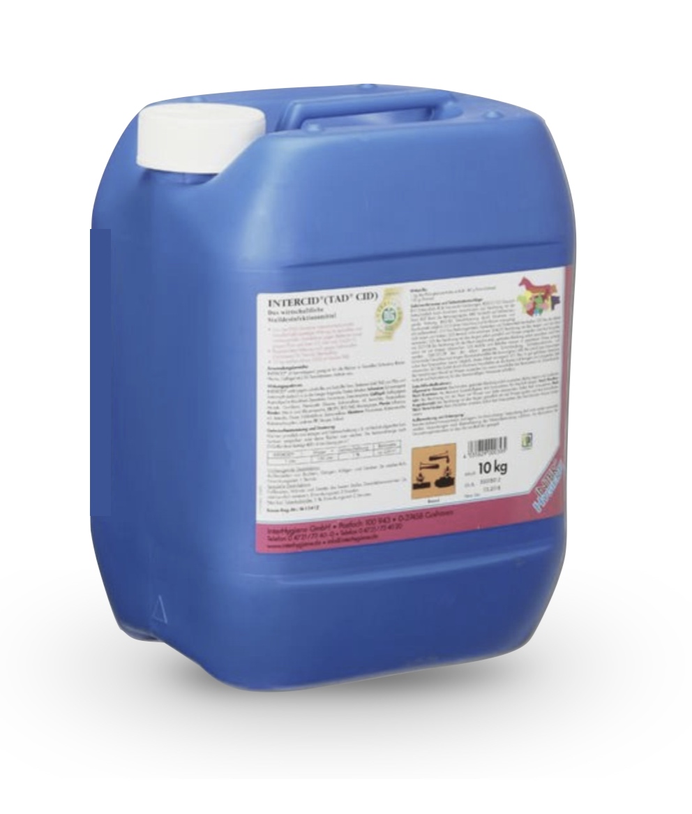 INTERCID (TAD CID®) 10 kg – Profi-Stalldesinfektion DVG-/IHO-gelistet ...